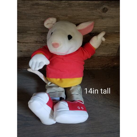 Hasbro | Toys | Stuart Little Plush 4 Mouse Stuffed Animal Toy Vintage ...